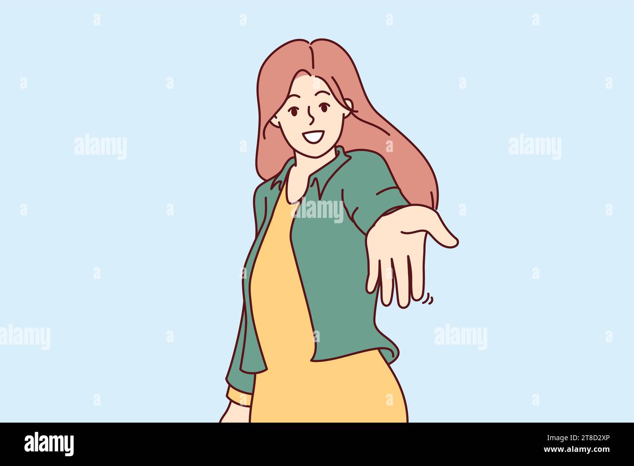 Helping friend in need Stock Vector Images - Alamy