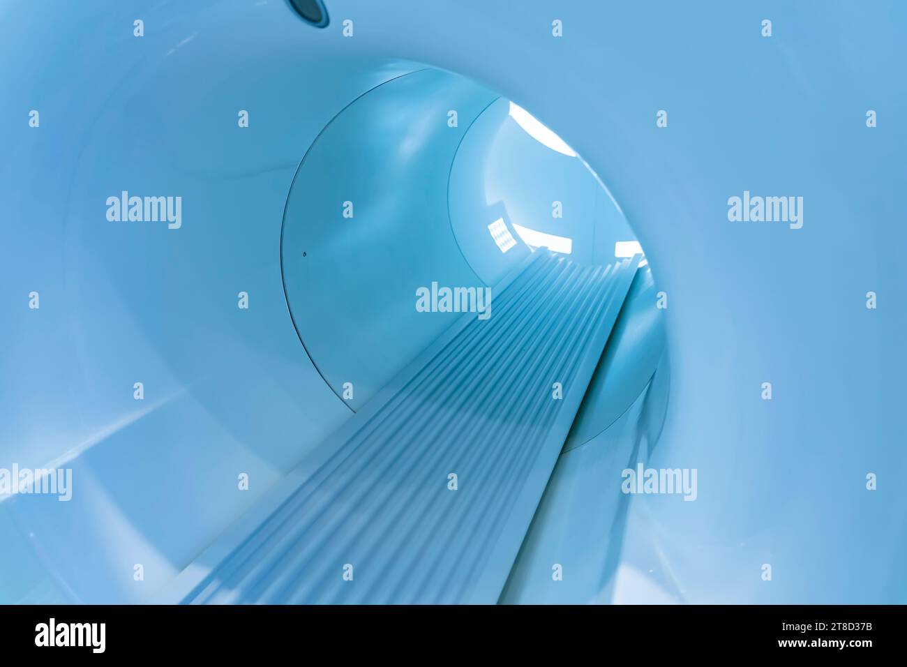 CT examination in the process. Detail of MRI scanner Stock Photo - Alamy