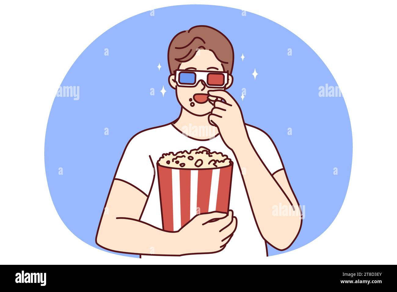 Young people in production Stock Vector Images - Alamy