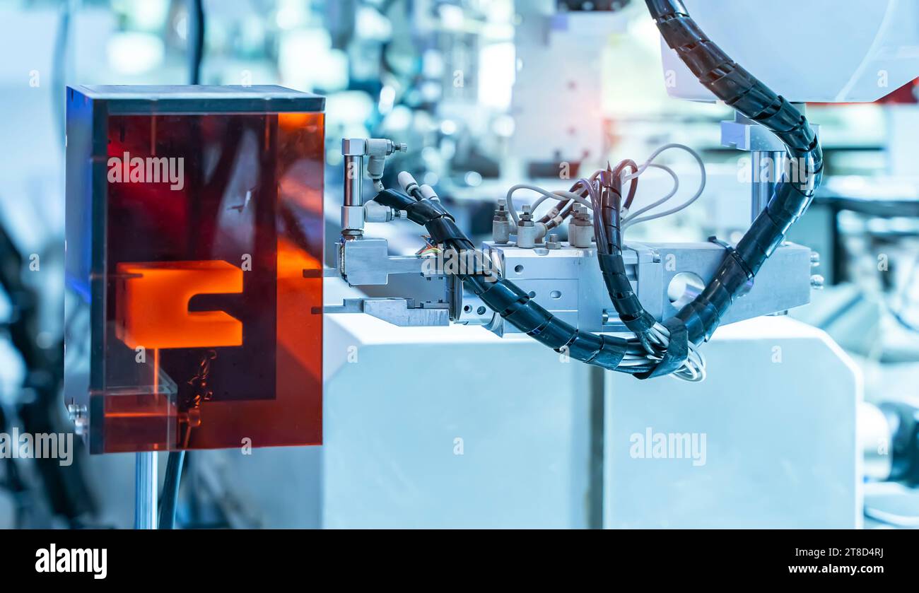 automatic industrial machine and factory robot arm,Smart factory ...