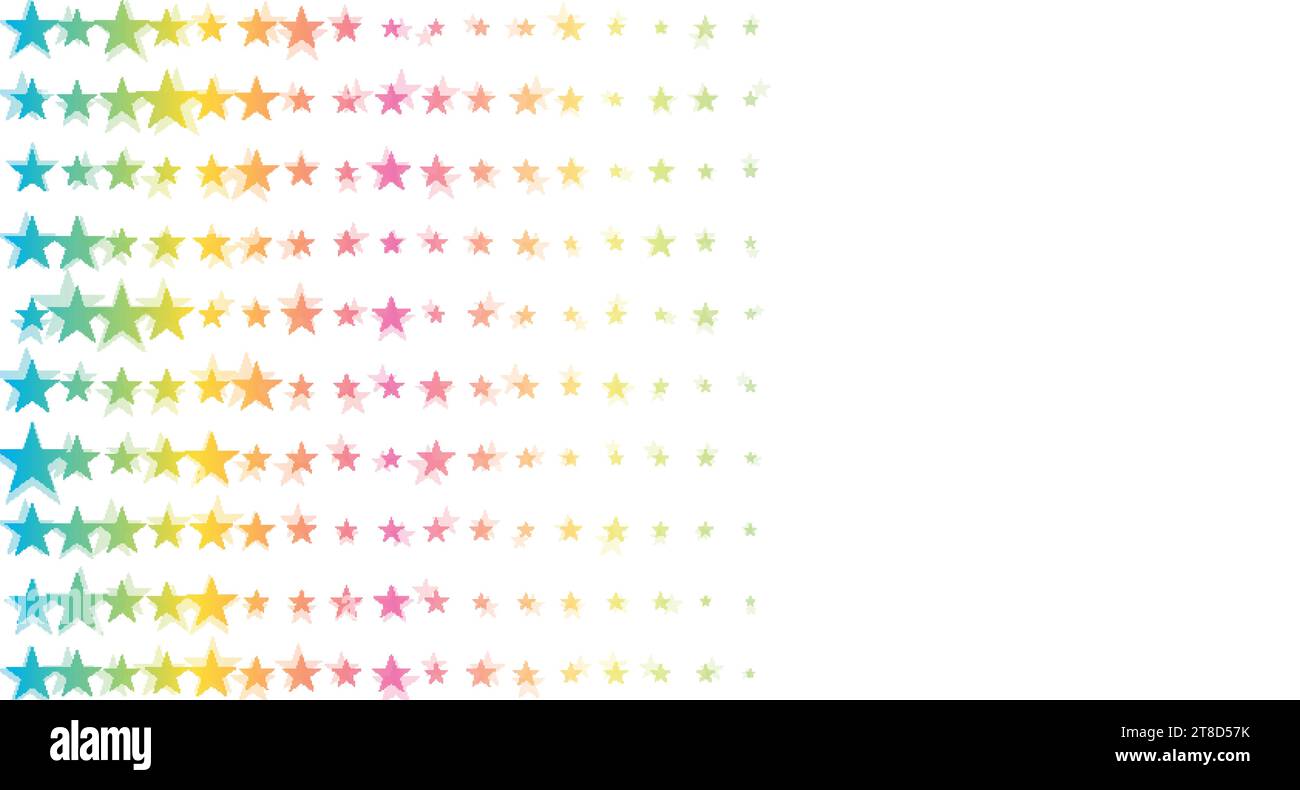 Multicolored small stars abstract hi-res stock photography and images ...