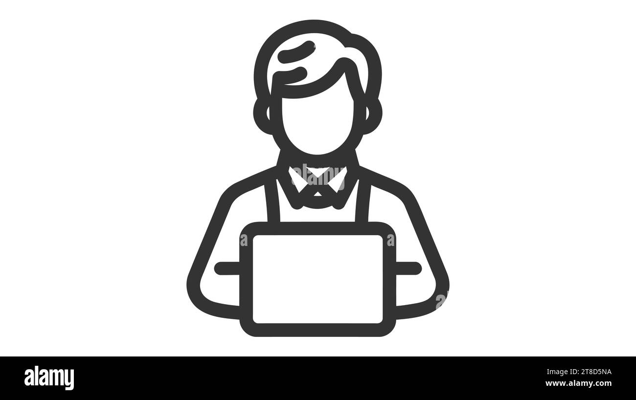 Student Icon - Vector illustration on white background Stock Vector ...