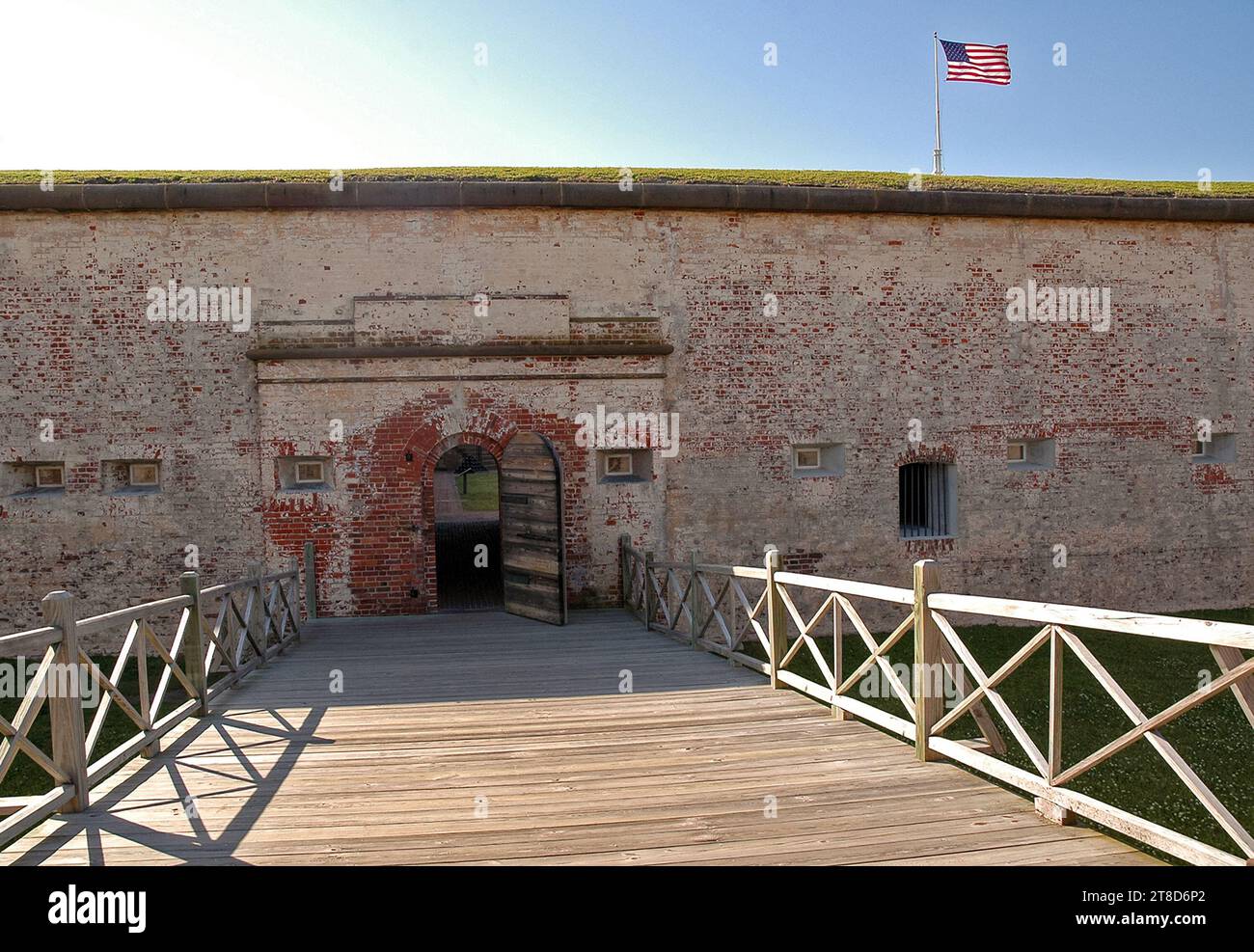 The Fort Macon State Park, in Carteret County, North Carolina Stock ...