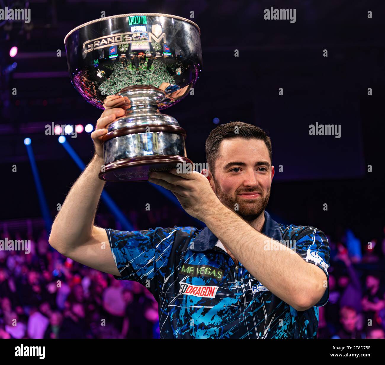 WV Active, Aldersley, Wolverhampton, UK. 19th Nov, 2023. 2023 PDC Grand ...