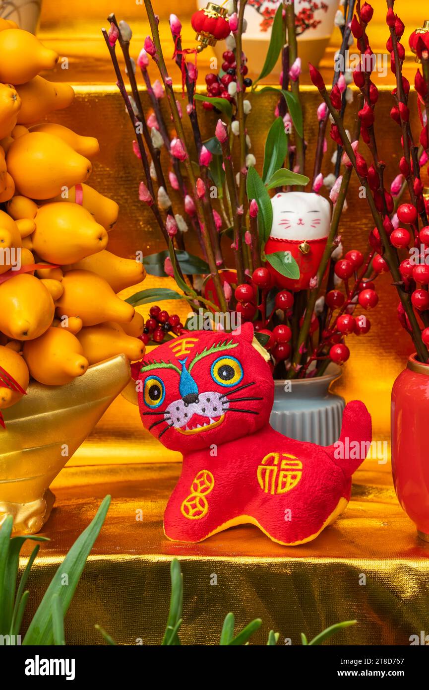 Tradition Chinese cloth doll tiger,2022 is year of the tiger,Chinese ...