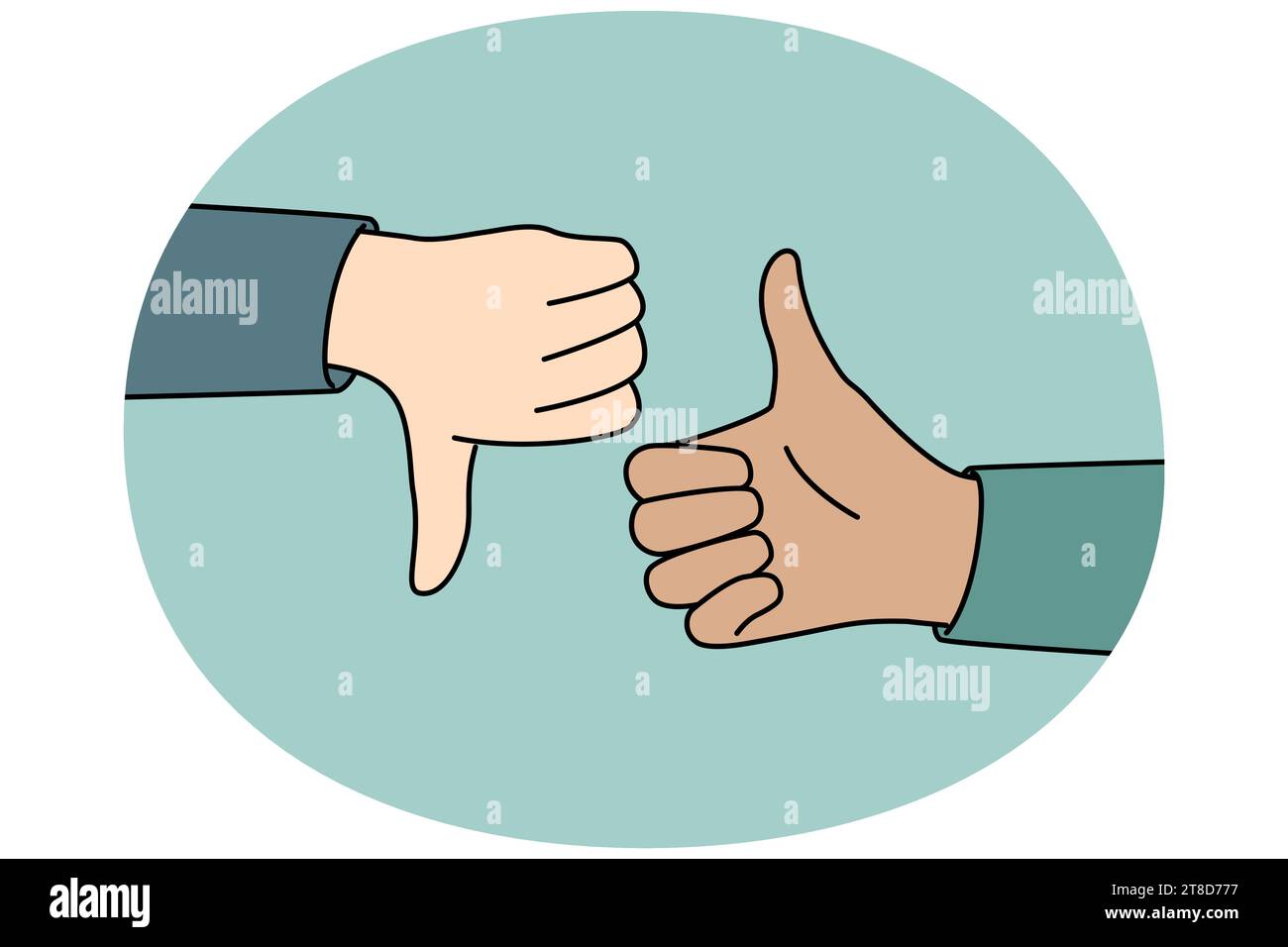 Woman disapprove Stock Vector Images - Alamy