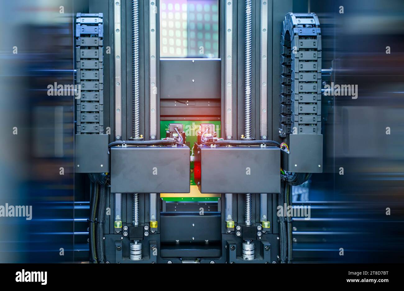 automatic robot flying probe tester for print circuit board(PCB ...