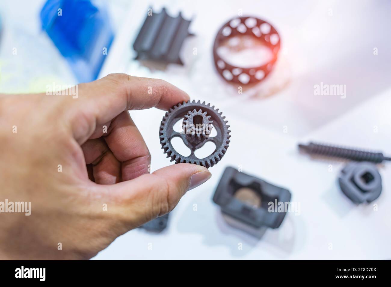 3d printed metal model close hi-res stock photography and images - Alamy