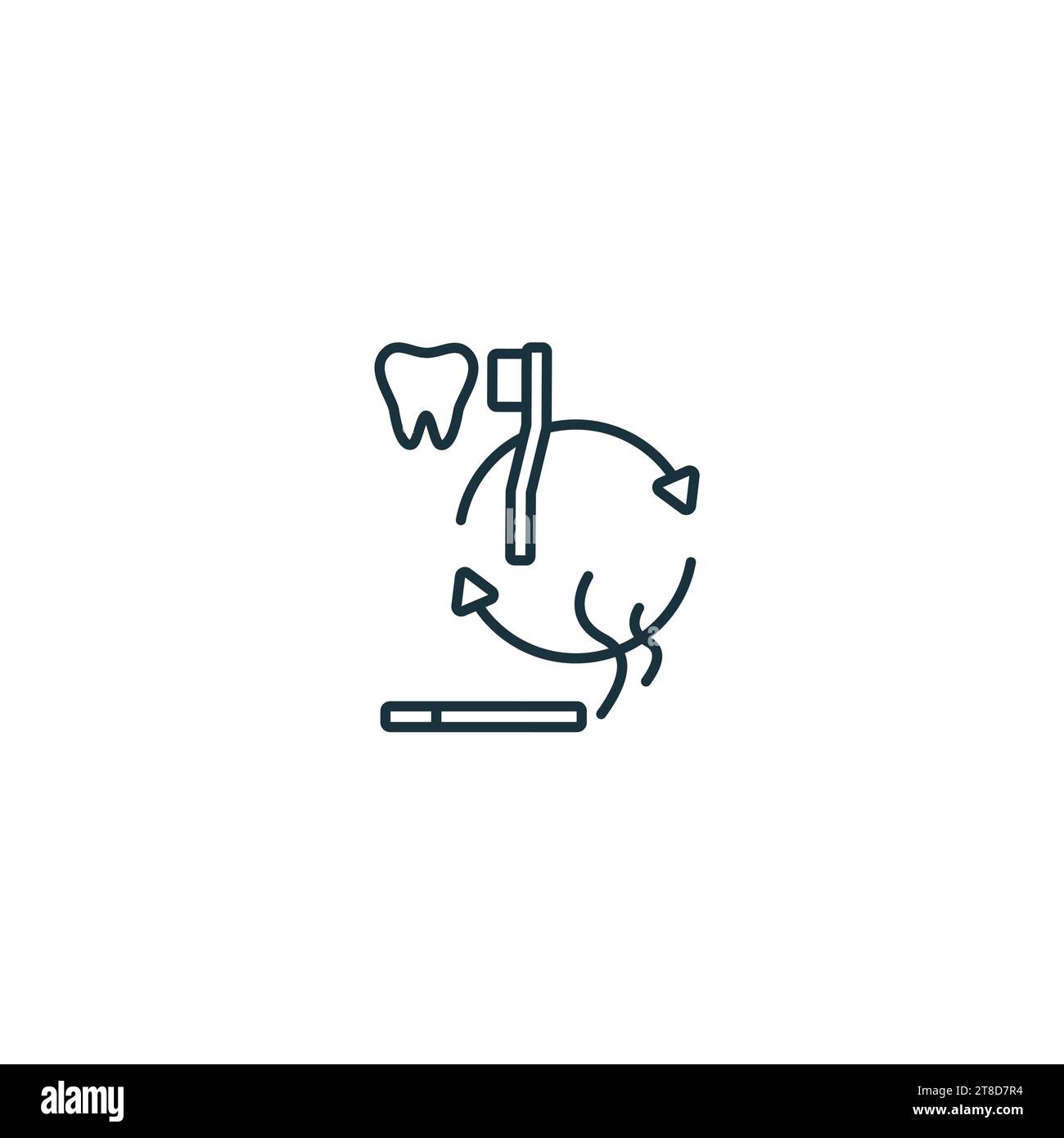 Habits outline icon. Monochrome simple sign from productivity ...