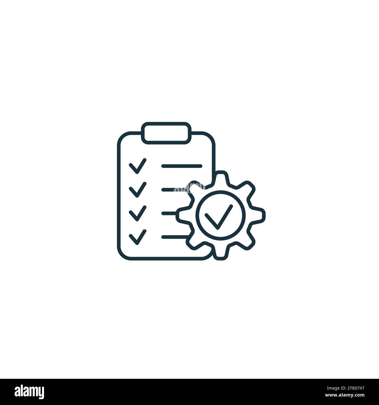 Gtd Outline Icon Monochrome Simple Sign From Productivity Collection Gtd Icon For Logo