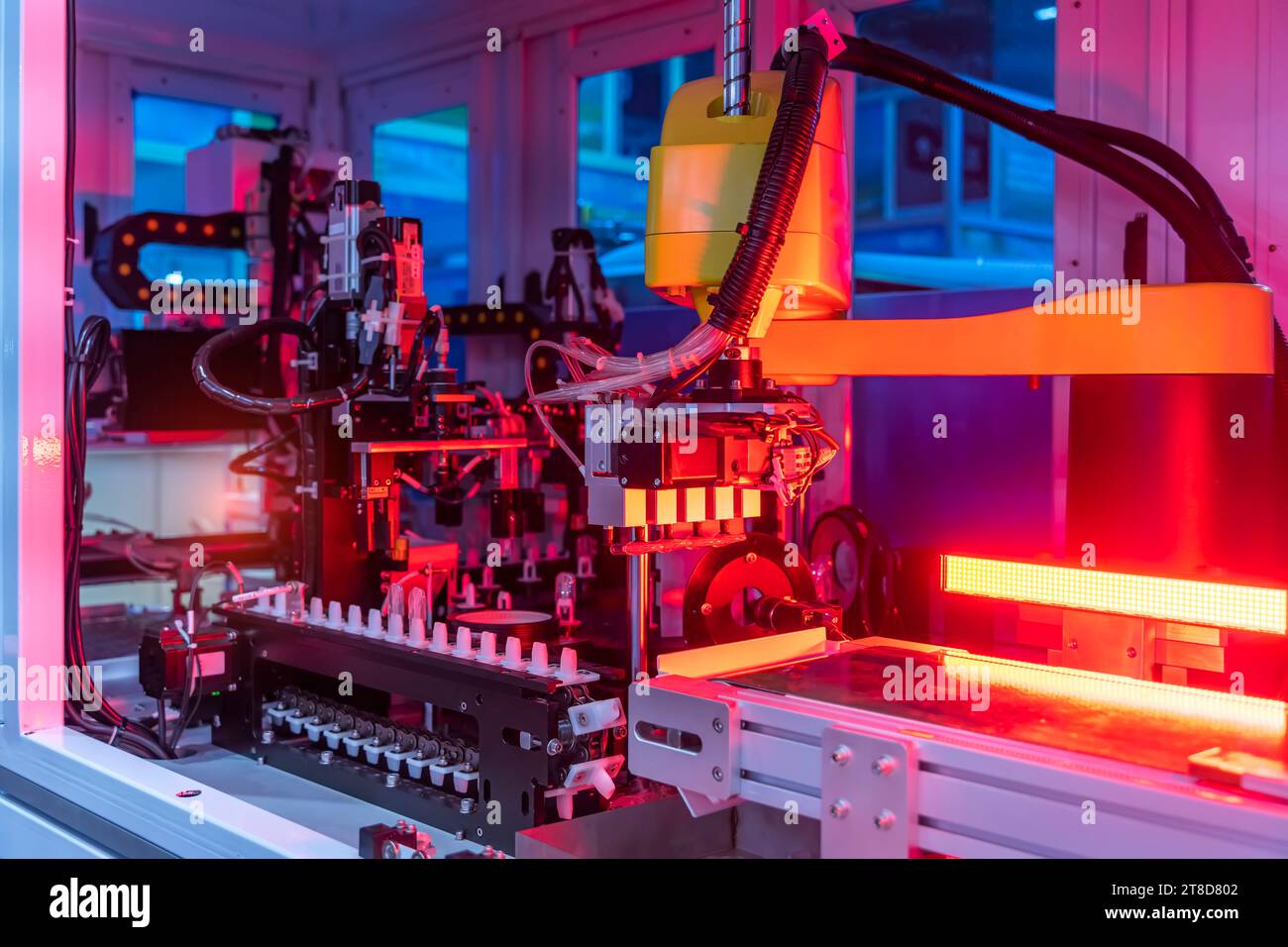 automatic vision sensor camera system in intellegence factory Stock ...