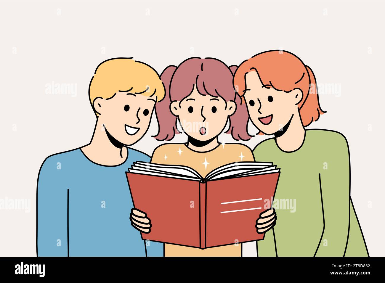 Pre teen read Stock Vector Images - Alamy