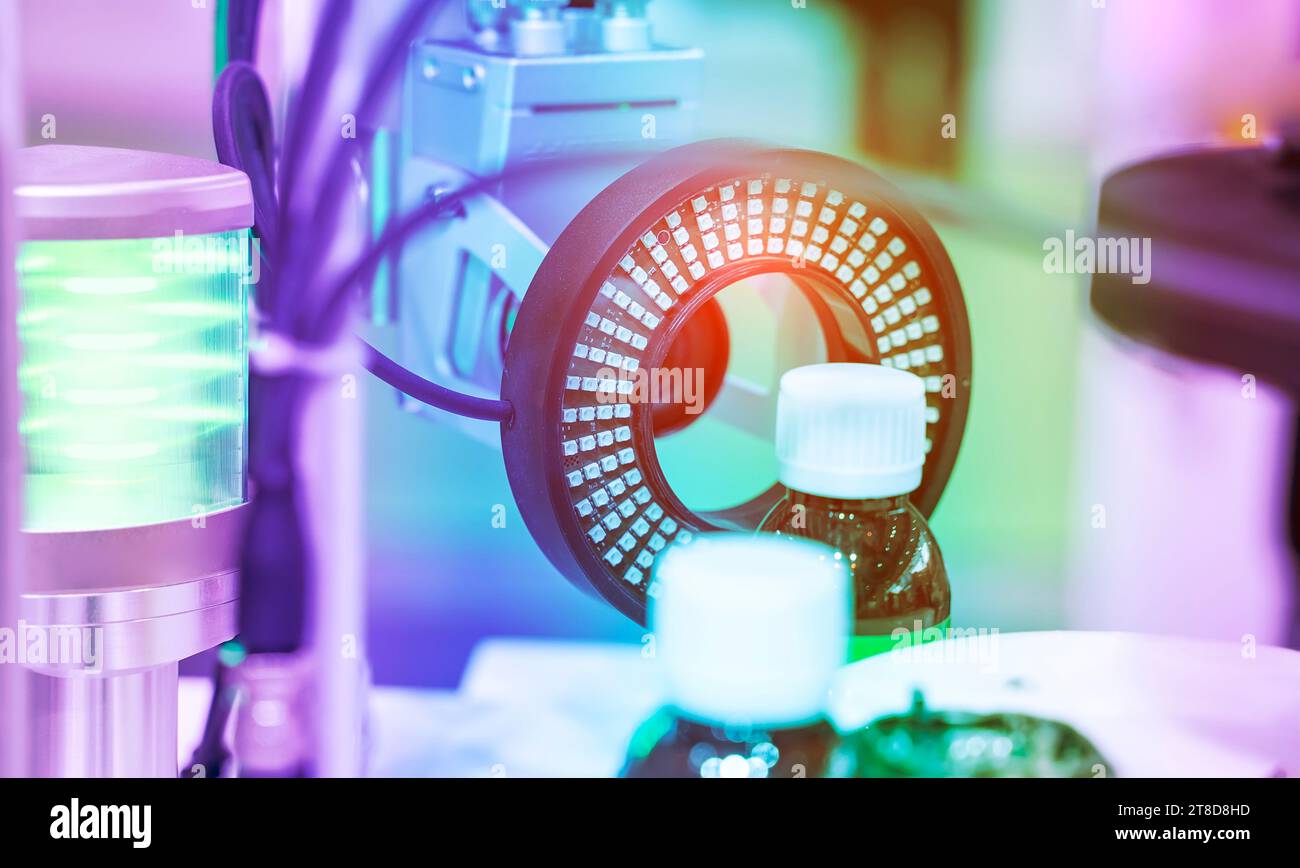 Robotic vision sensor camera system in intellegence medicine factory ...