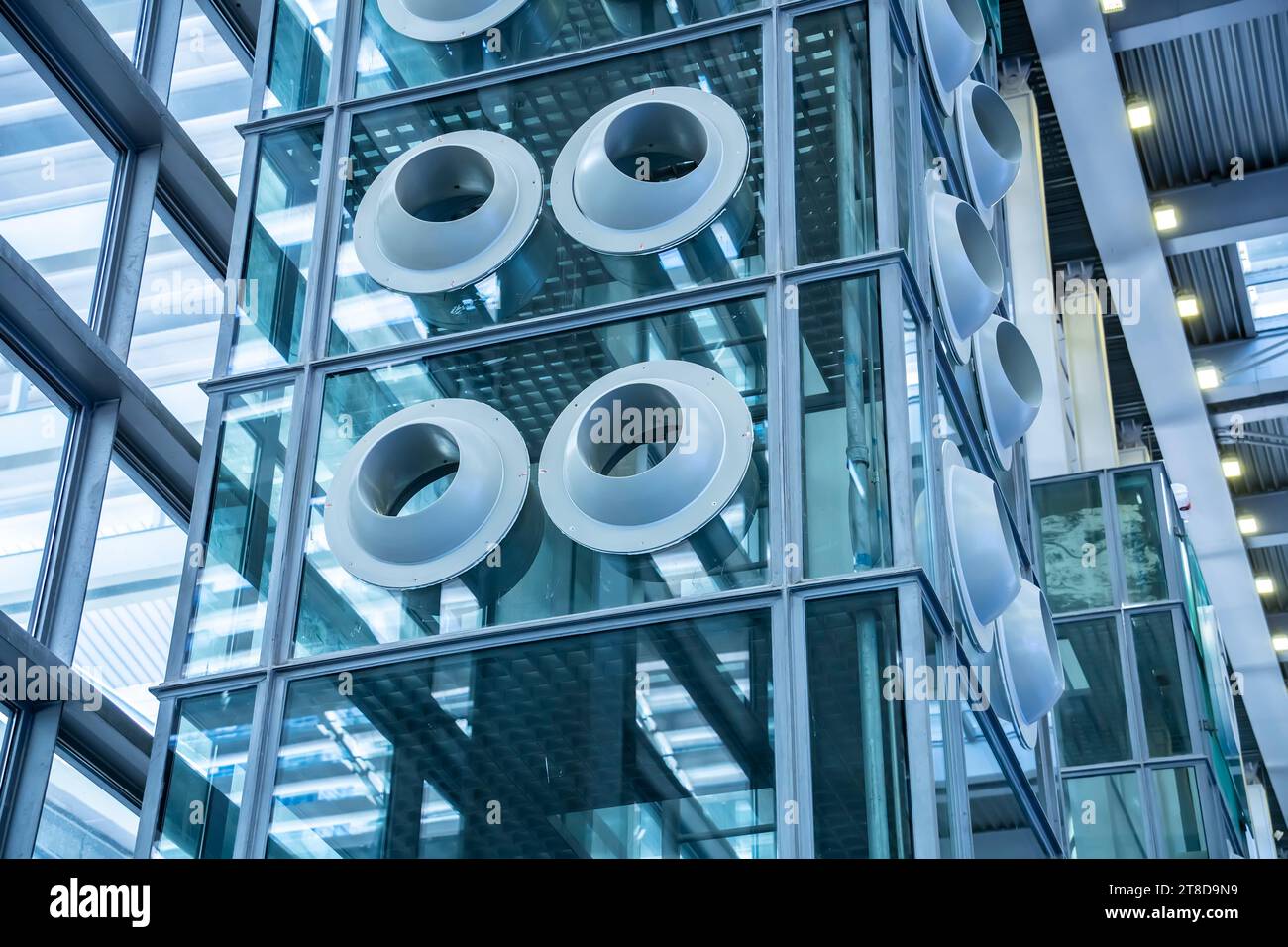 Air conditioner installation black hi-res stock photography and images ...