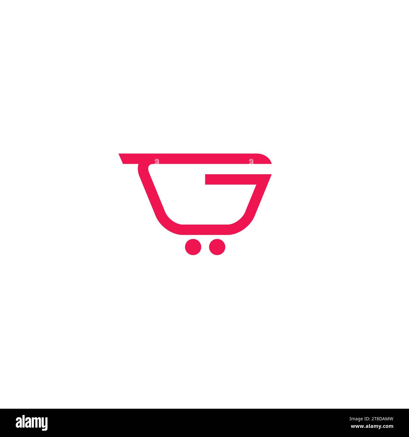 Company logo design commerce Cut Out Stock Images & Pictures - Alamy