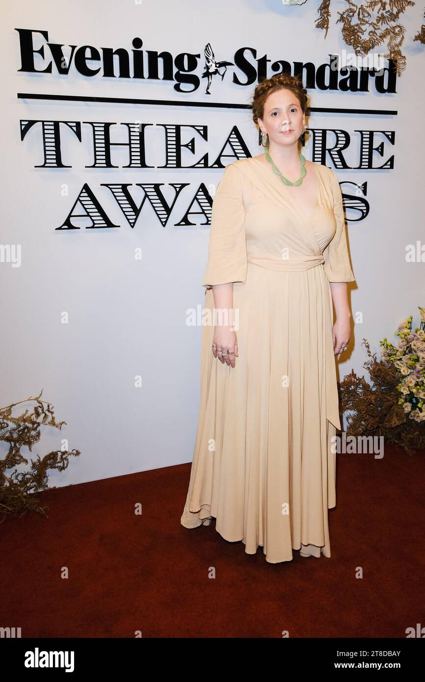 London, UK. Isley Lynn photographed arriving at the Evening Standard ...