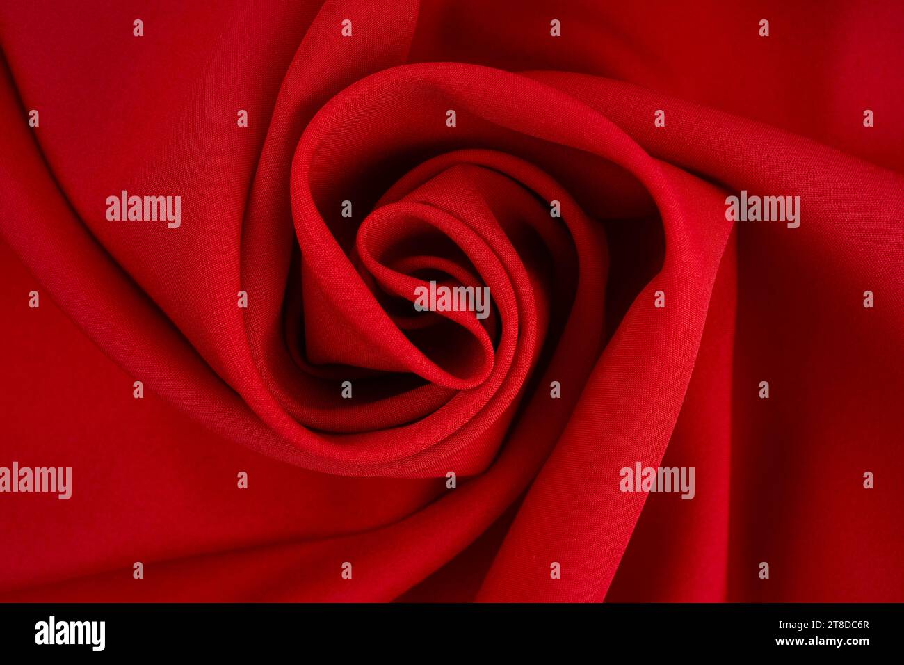 Red silk cloth texture and background Stock Photo - Alamy