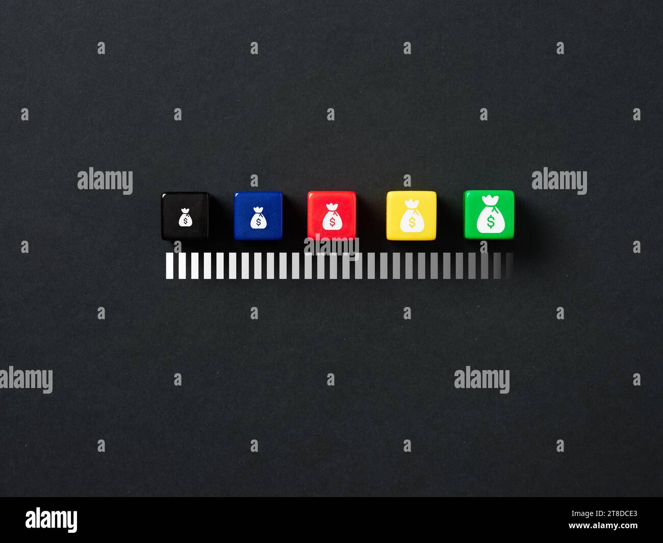 Financial growth and business improvement. Increasing investments or ...