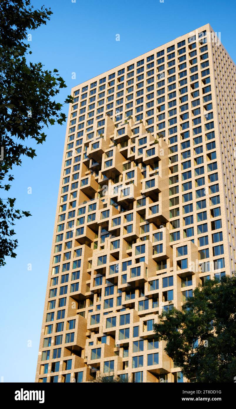 Downtown One building in Tirana, Albania July 19, 2023. Photos by Tim ...