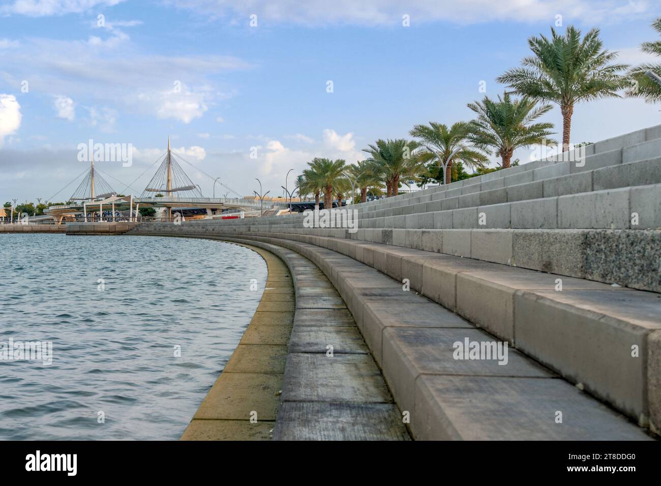 Lusail, Qatar - November 18, 2023: Lusail Bridge Qetaifan Island Lusail ...