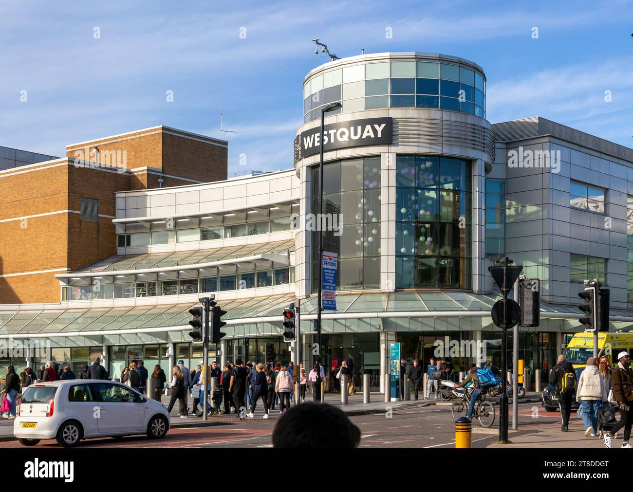 Westquay shopping centre, Portland Terrace, Southampton, Hampshire ...
