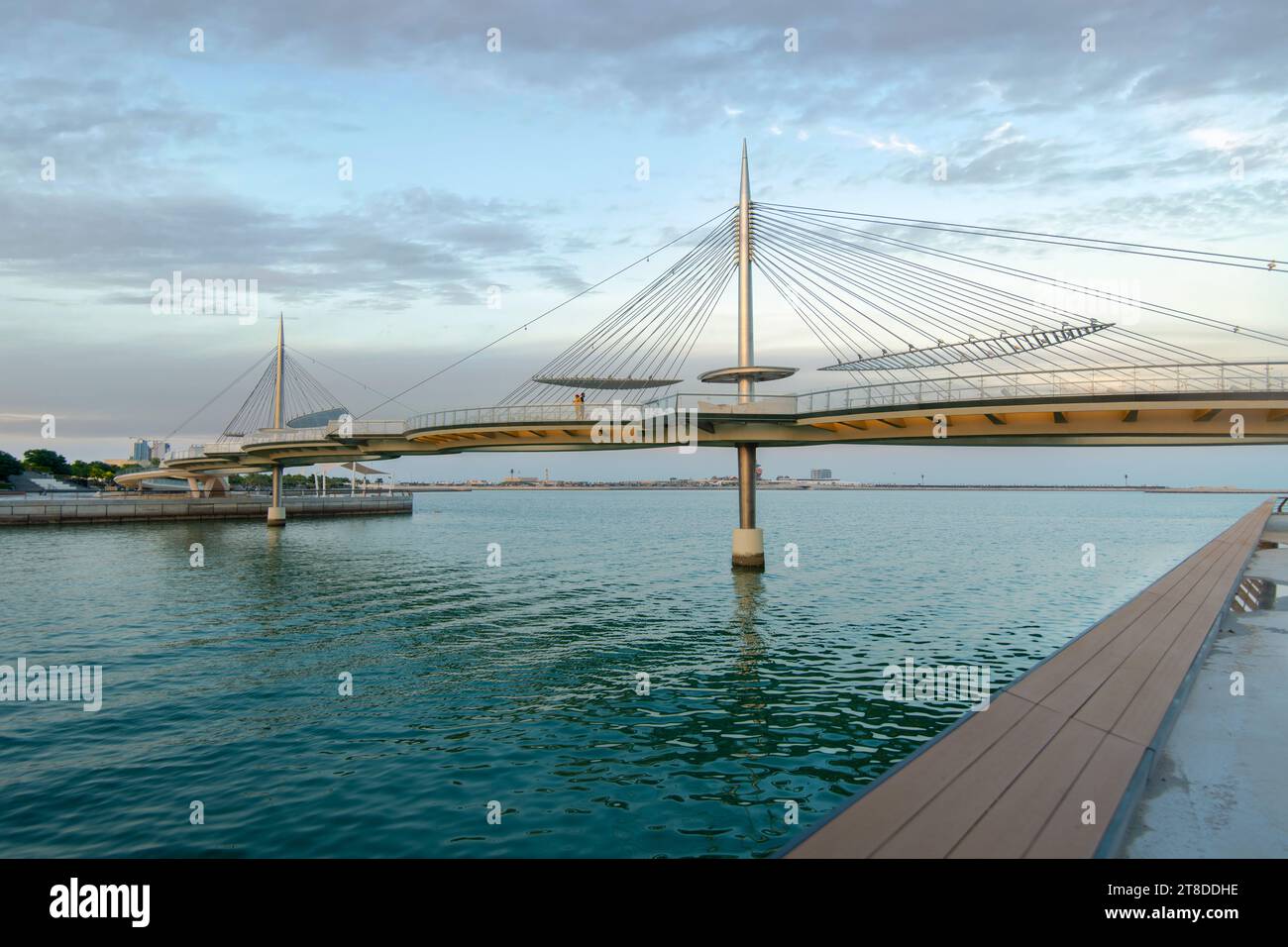 Lusail, Qatar - November 18, 2023: Lusail Bridge Qetaifan Island Lusail boulevard Qatar Stock ...