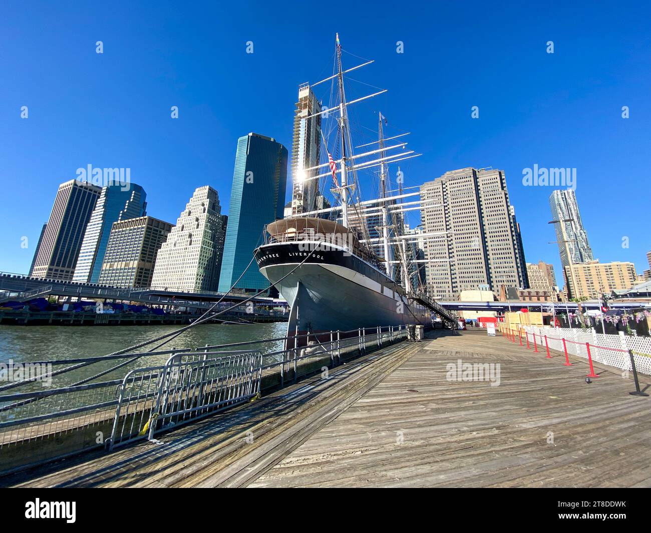 New York, United States. 19th Nov, 2023. General view of Financial ...