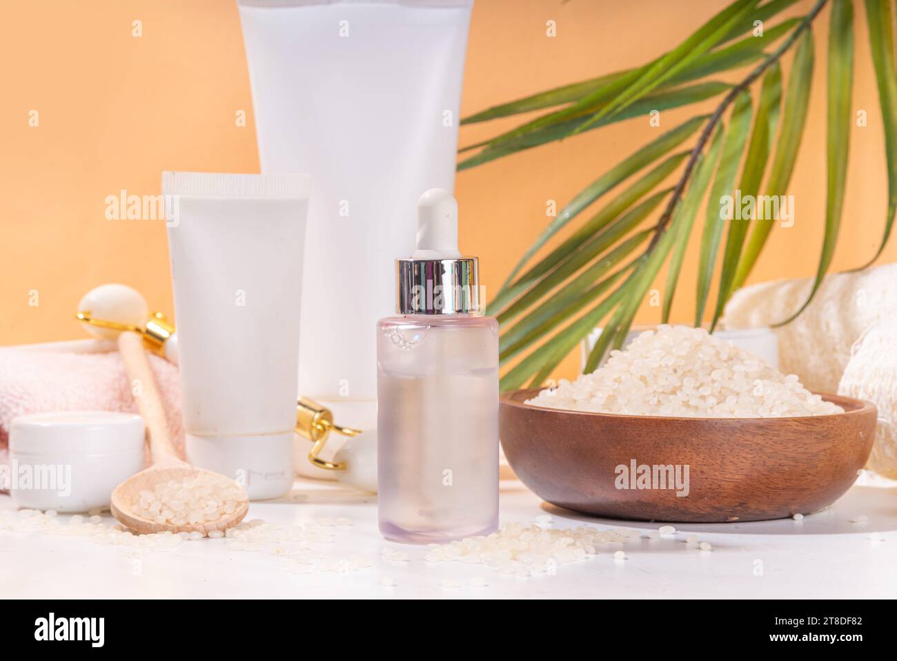 Rice Water organic cosmetics, beauty skin care. Natural fermented rice ...