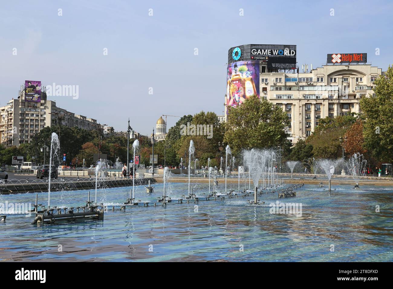 Piața Unirii (Union Square), Civic Centre, Historic Centre, Bucharest ...