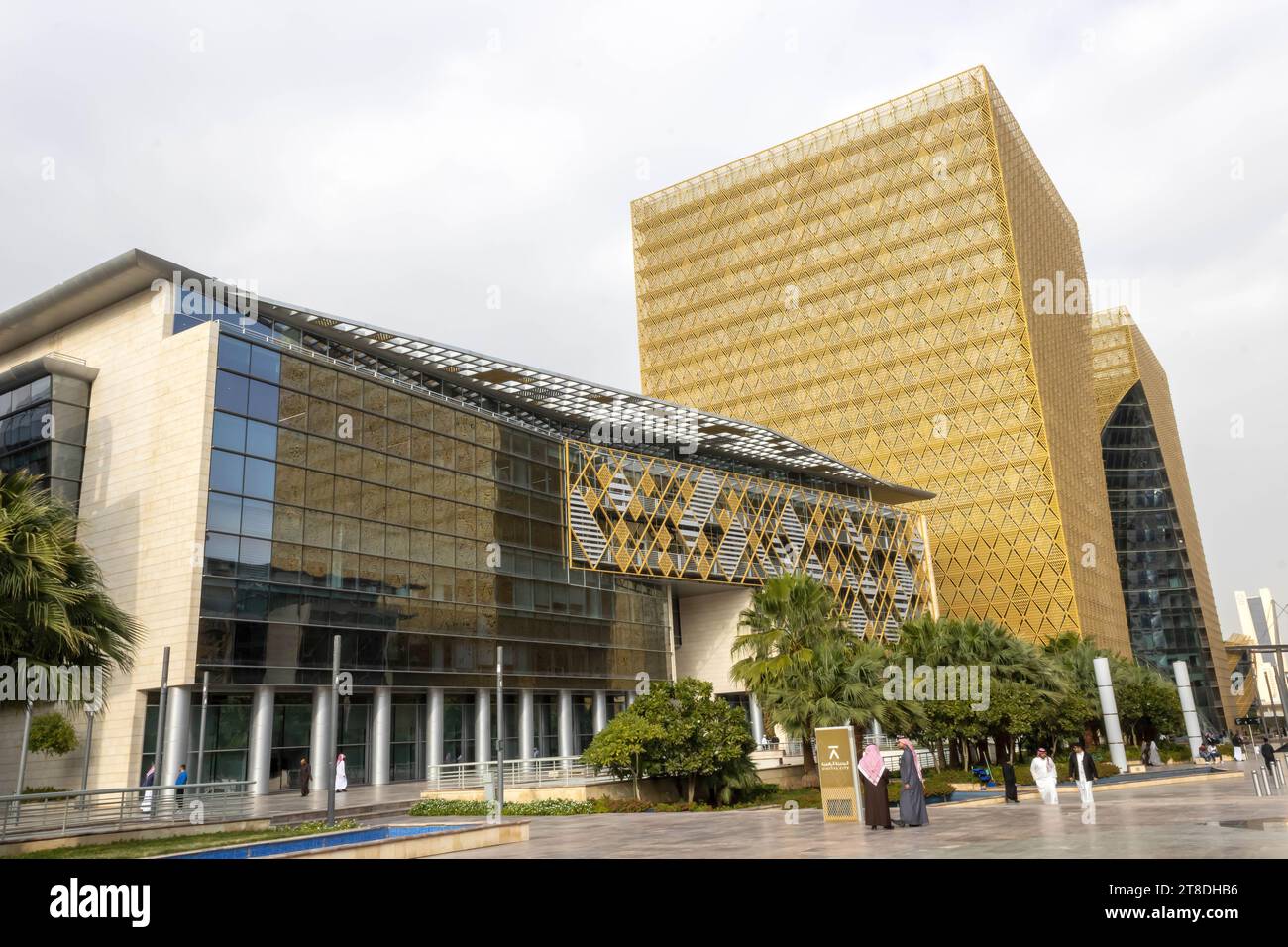 Riyadh, Saudi Arabia - January 8, 2023: Modern office buildings of ...