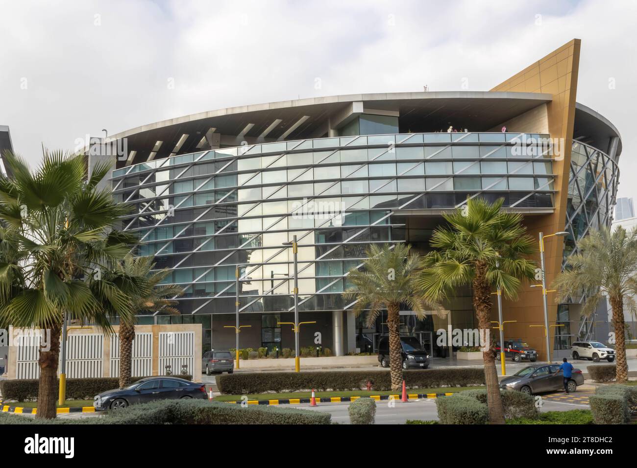 Riyadh, Saudi Arabia - January 8, 2023: Modern office building in ...