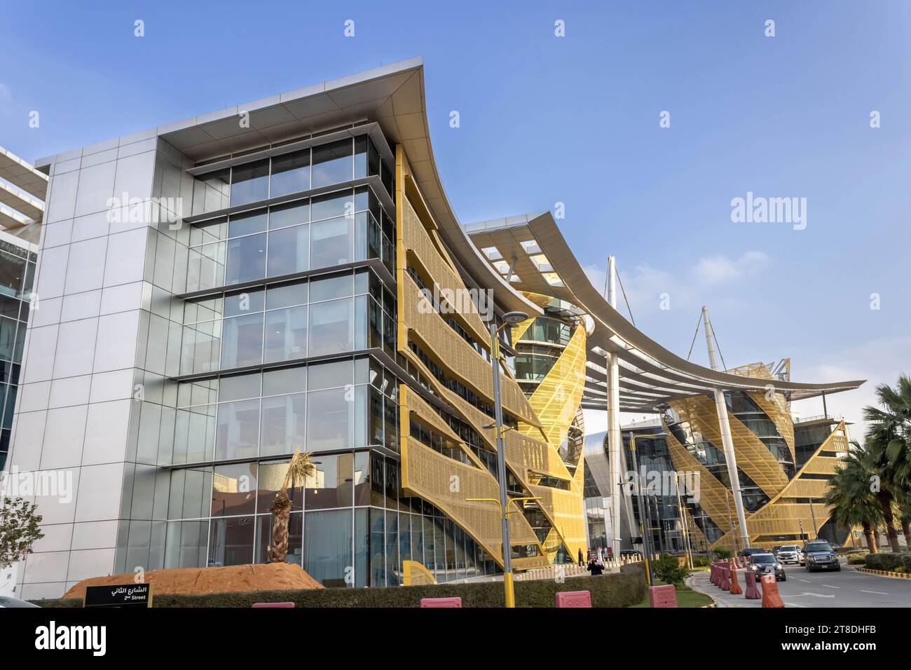Riyadh, Saudi Arabia - January 8, 2023: Modern office buildings of ...