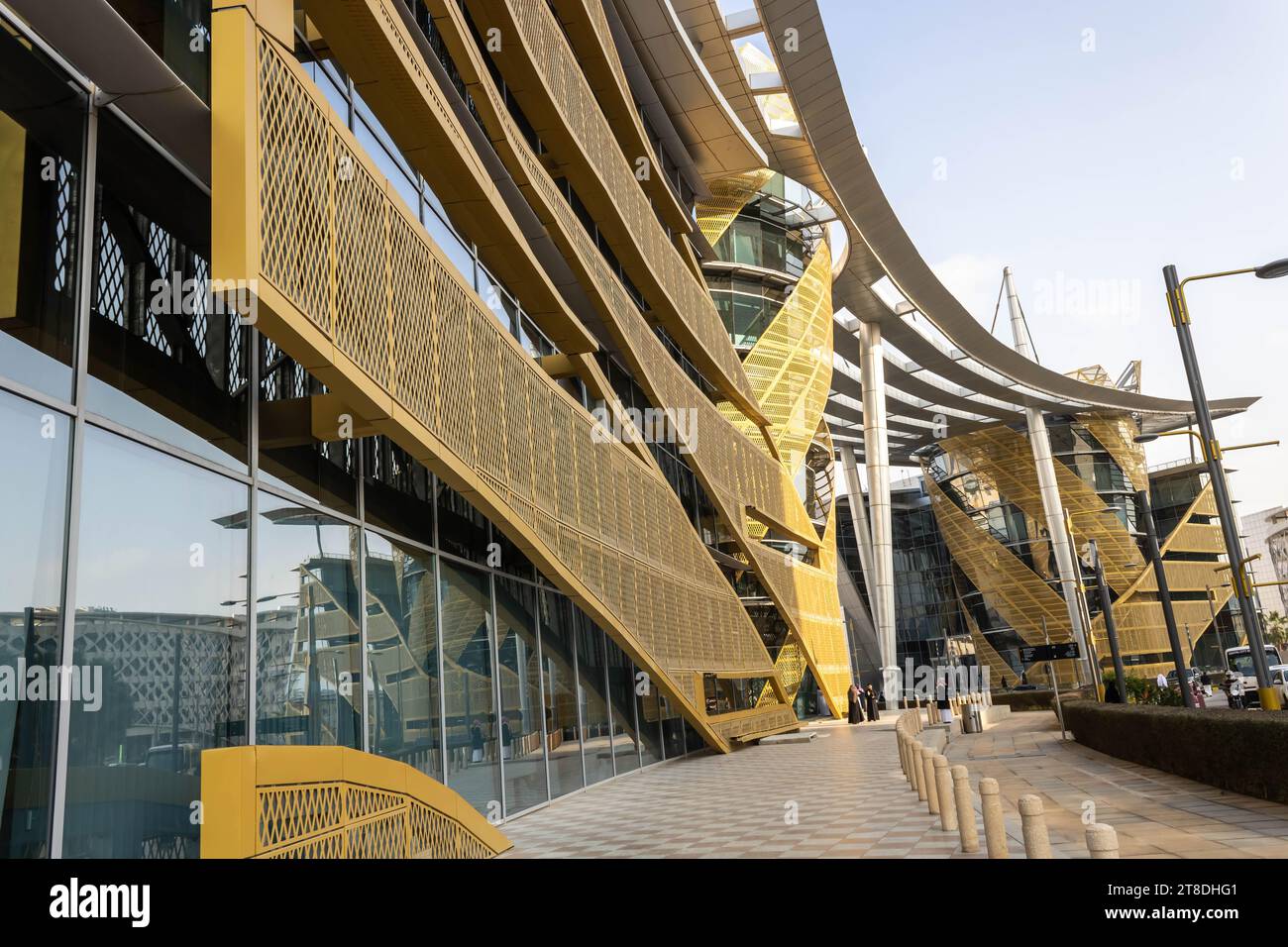 Riyadh, Saudi Arabia - January 8, 2023: Modern office buildings of ...