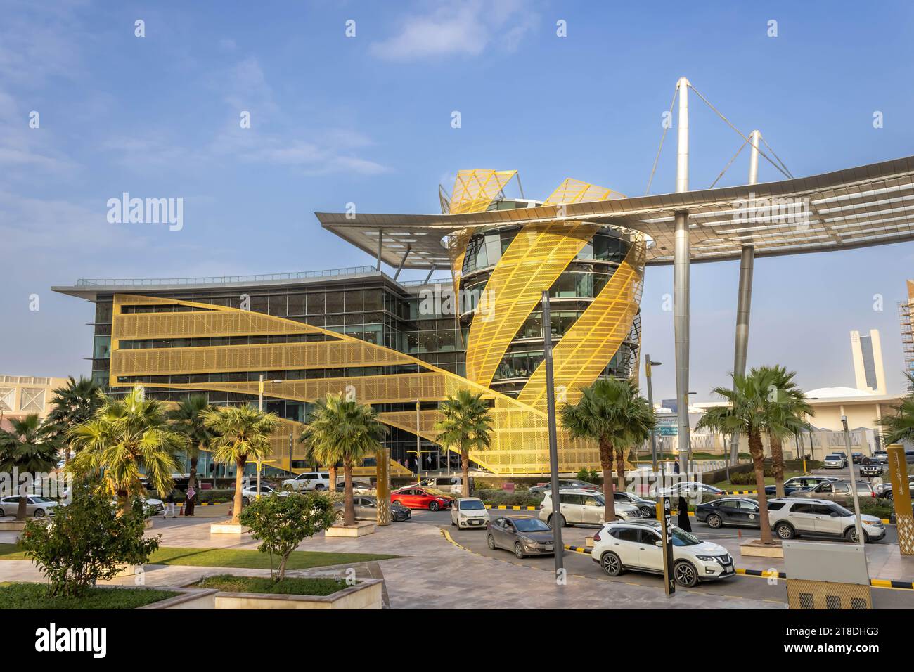 Riyadh, Saudi Arabia - January 8, 2023: Modern office buildings of ...