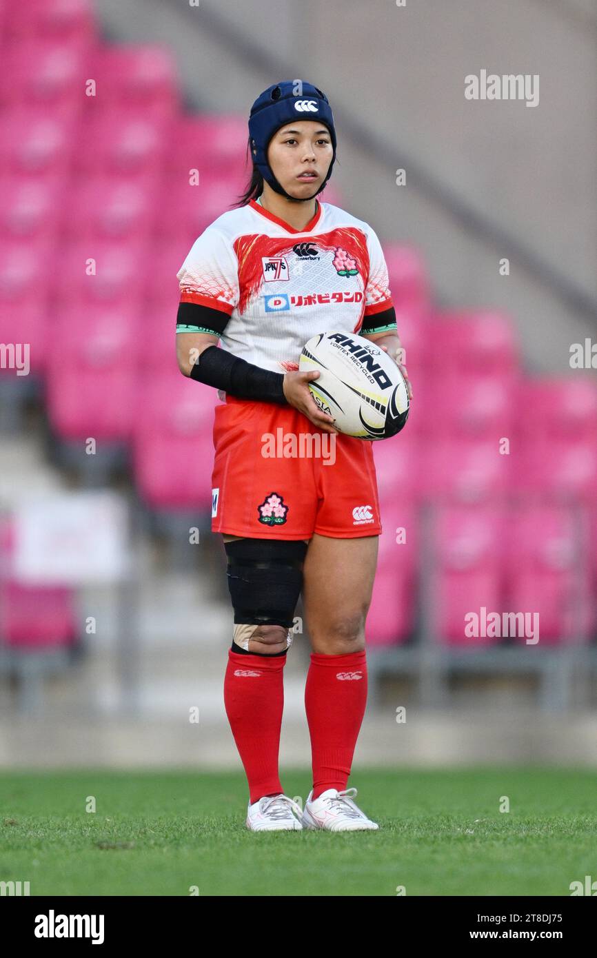 Osaka, Japan. Credit: MATSUO. 19th Nov, 2023. Michiyo Suda (JPN) Rugby ...