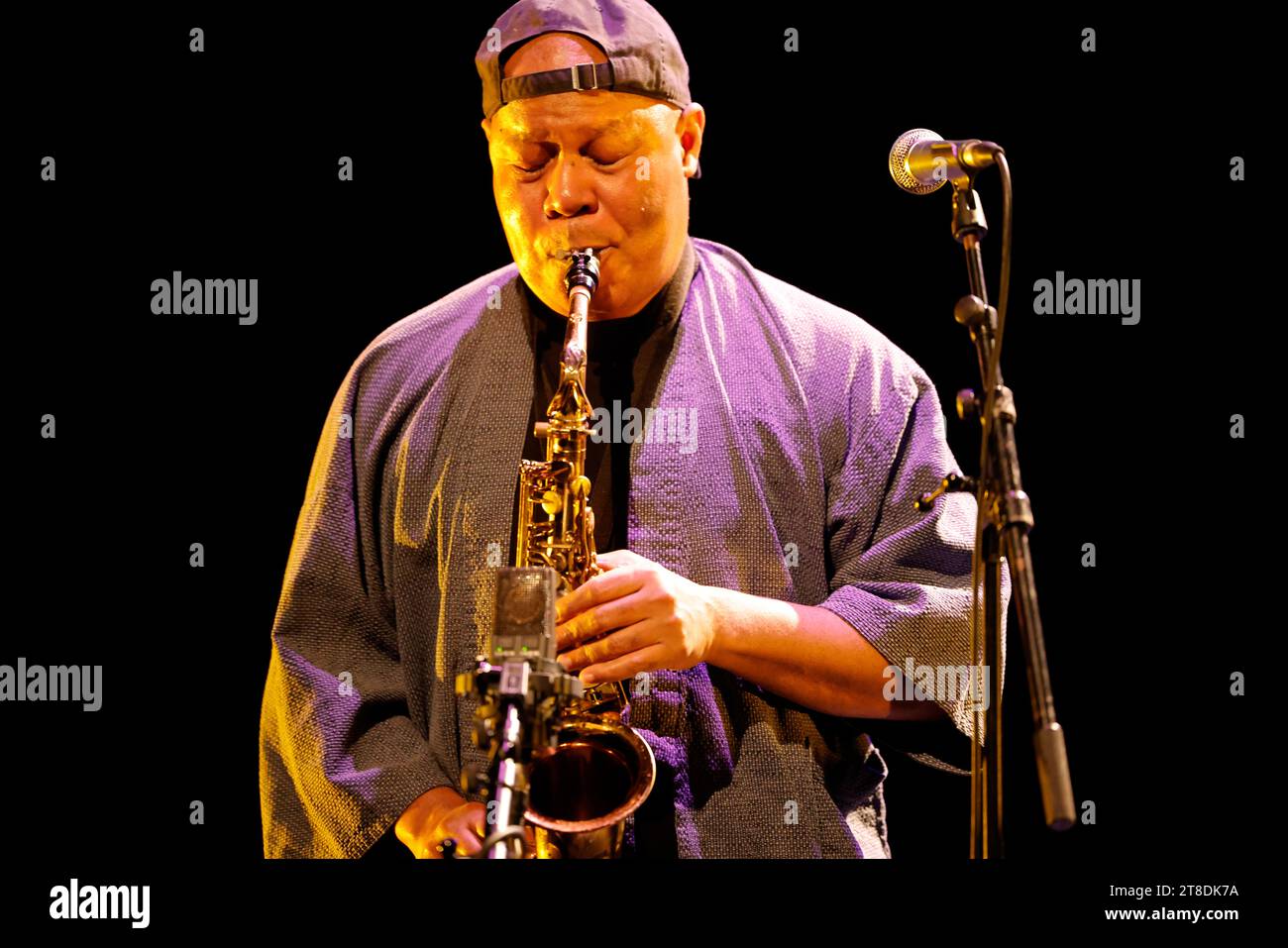 Limoges, France. November 19, 2023. American saxophonist, improviser ...
