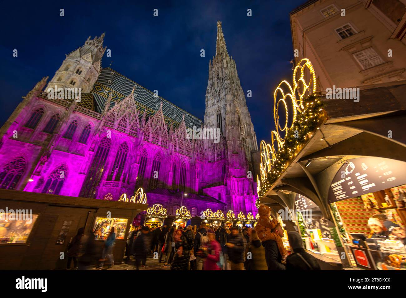 20.11.2023, Hauptstadt Wien Österreich erstrahlt im vorweihnachtlichem ...