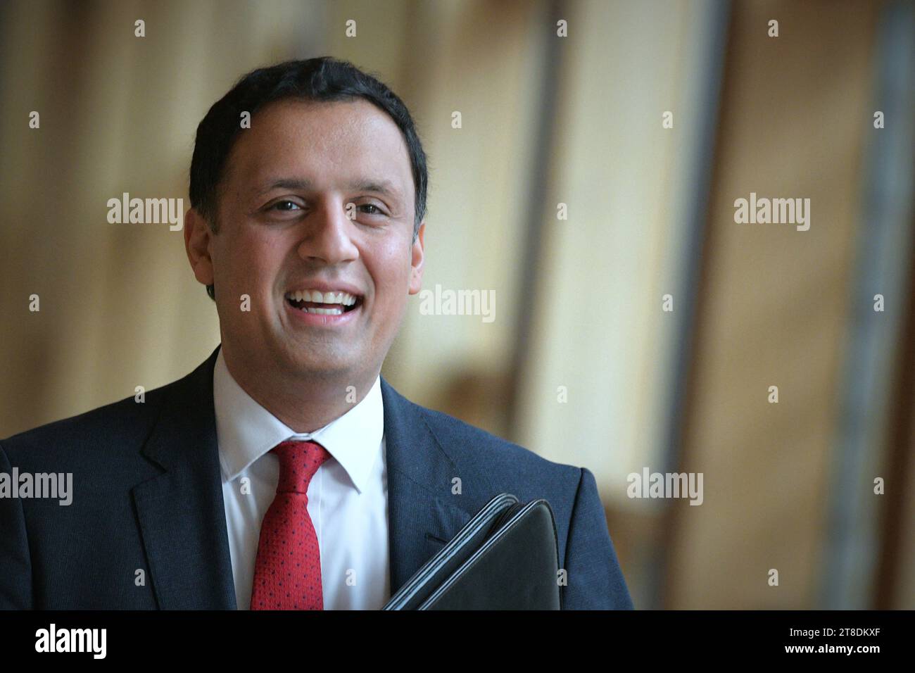 Edinburgh Scotland, UK 16 November 2023. Scottish Labour leader Anas ...