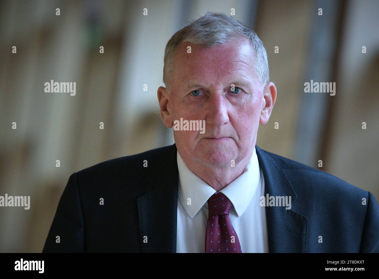 Edinburgh Scotland, UK 16 November 2023. Alex Rowley MSP at The ...