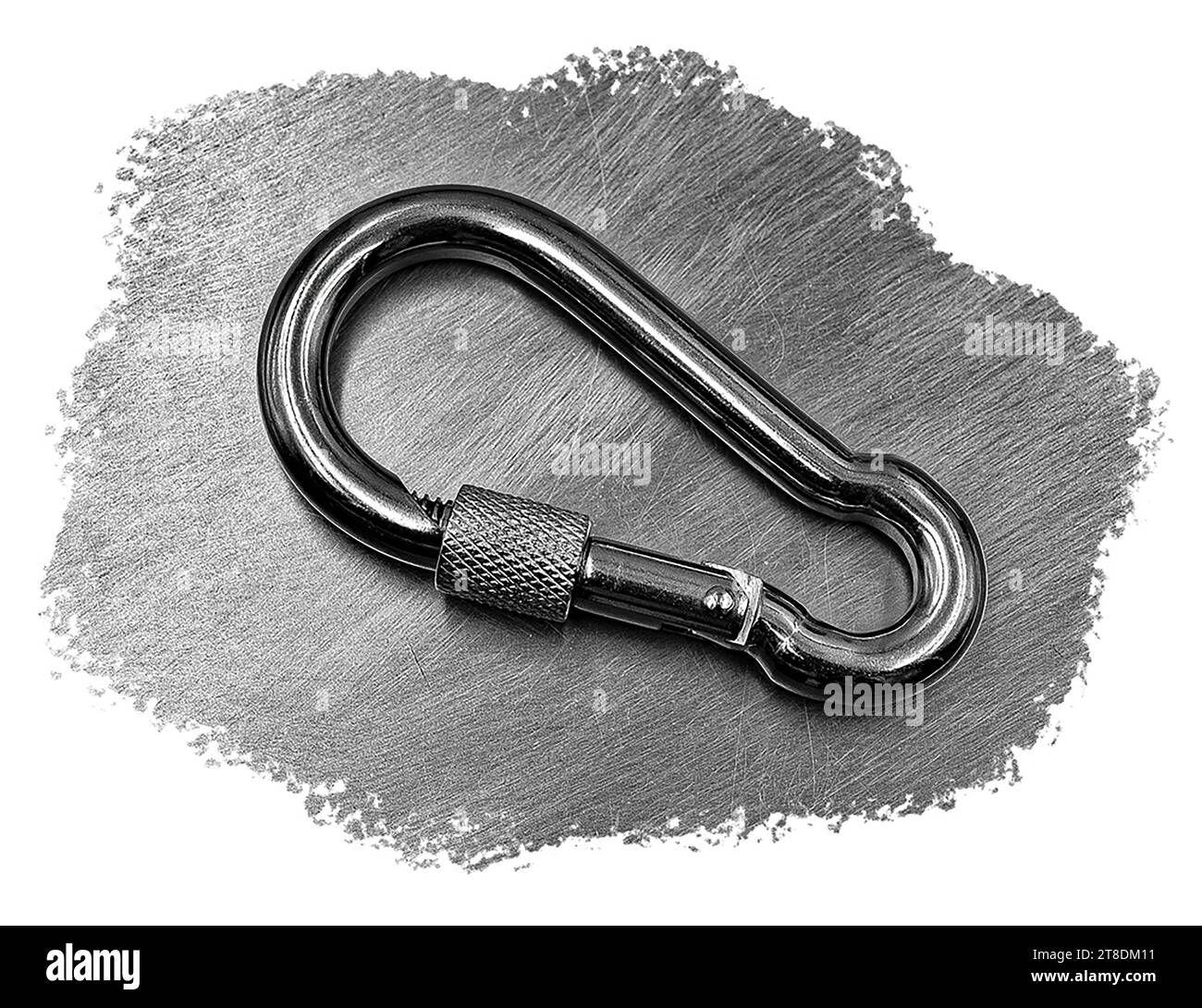 DIN 8004 hook link stainless steel close up Stock Photo - Alamy