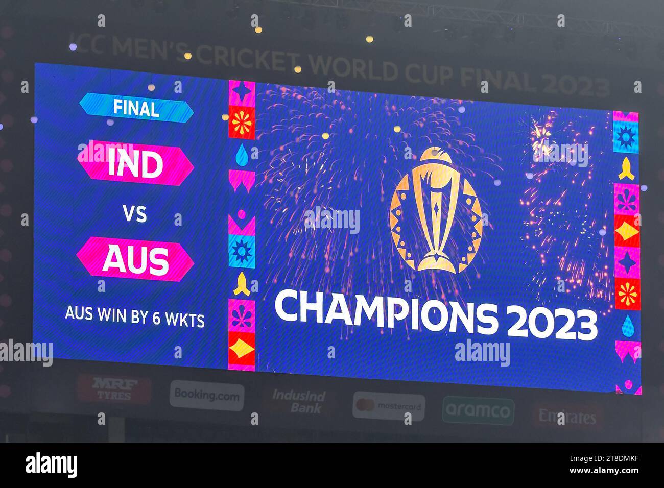 Icc cricket world cup 2023 trophy hi-res stock photography and images ...