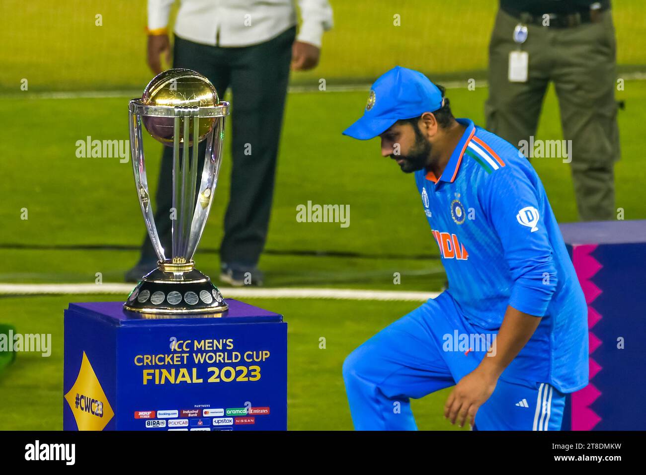 Icc cricket world cup 2023 trophy hi-res stock photography and images ...