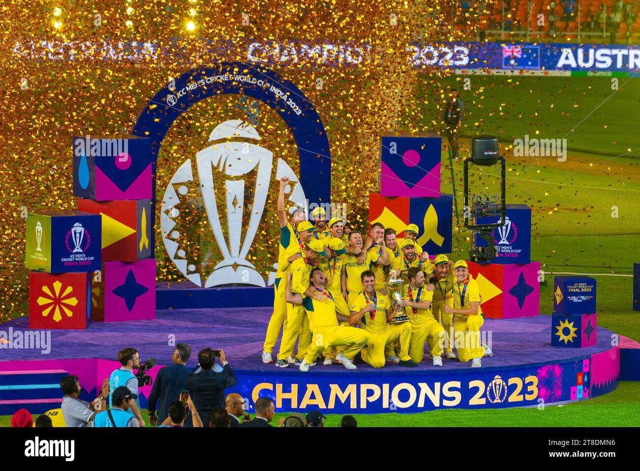 Icc cricket world cup 2023 trophy hi-res stock photography and images ...