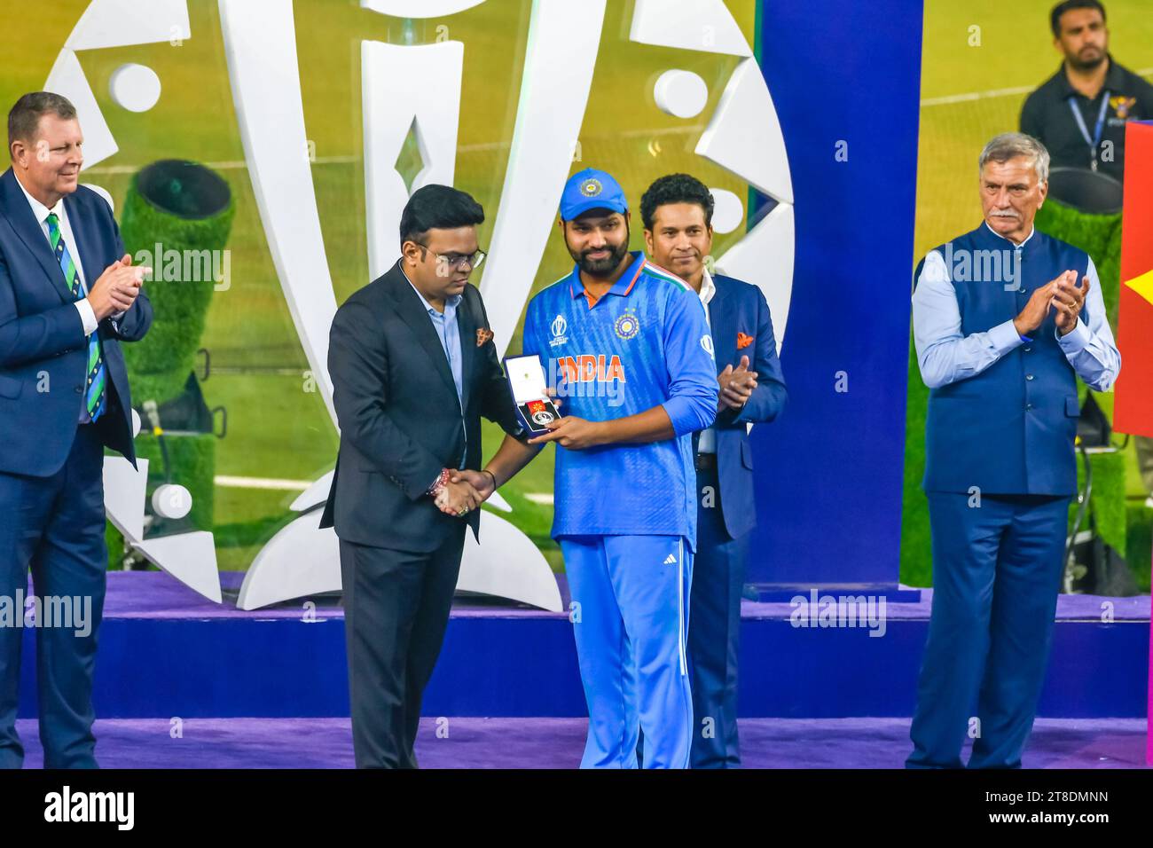 Icc cricket world cup 2023 trophy hi-res stock photography and images ...
