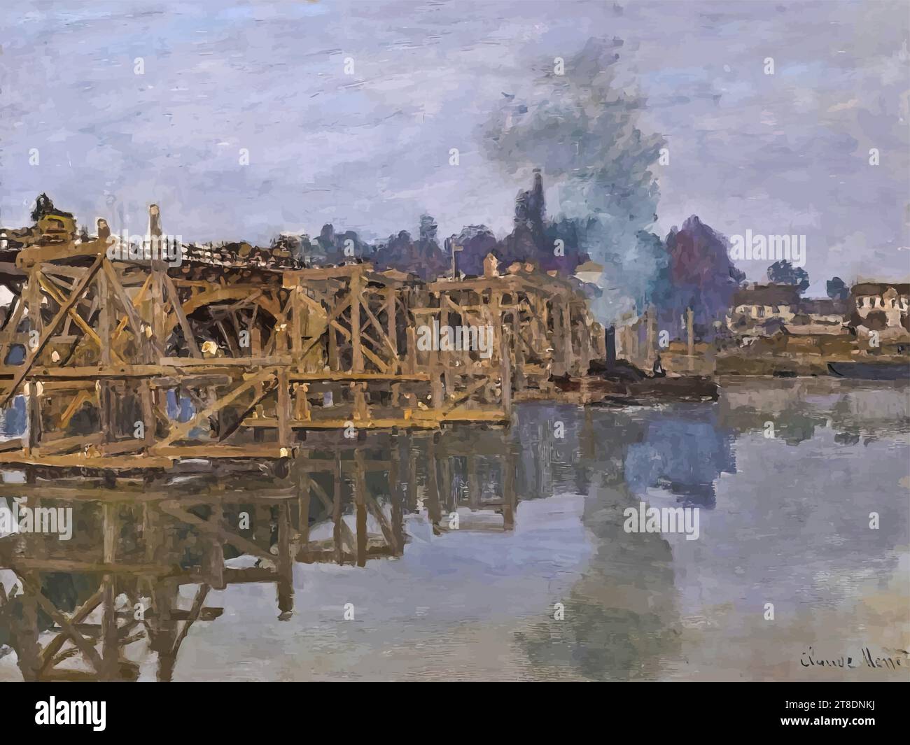 Claude road Stock Vector Images - Alamy