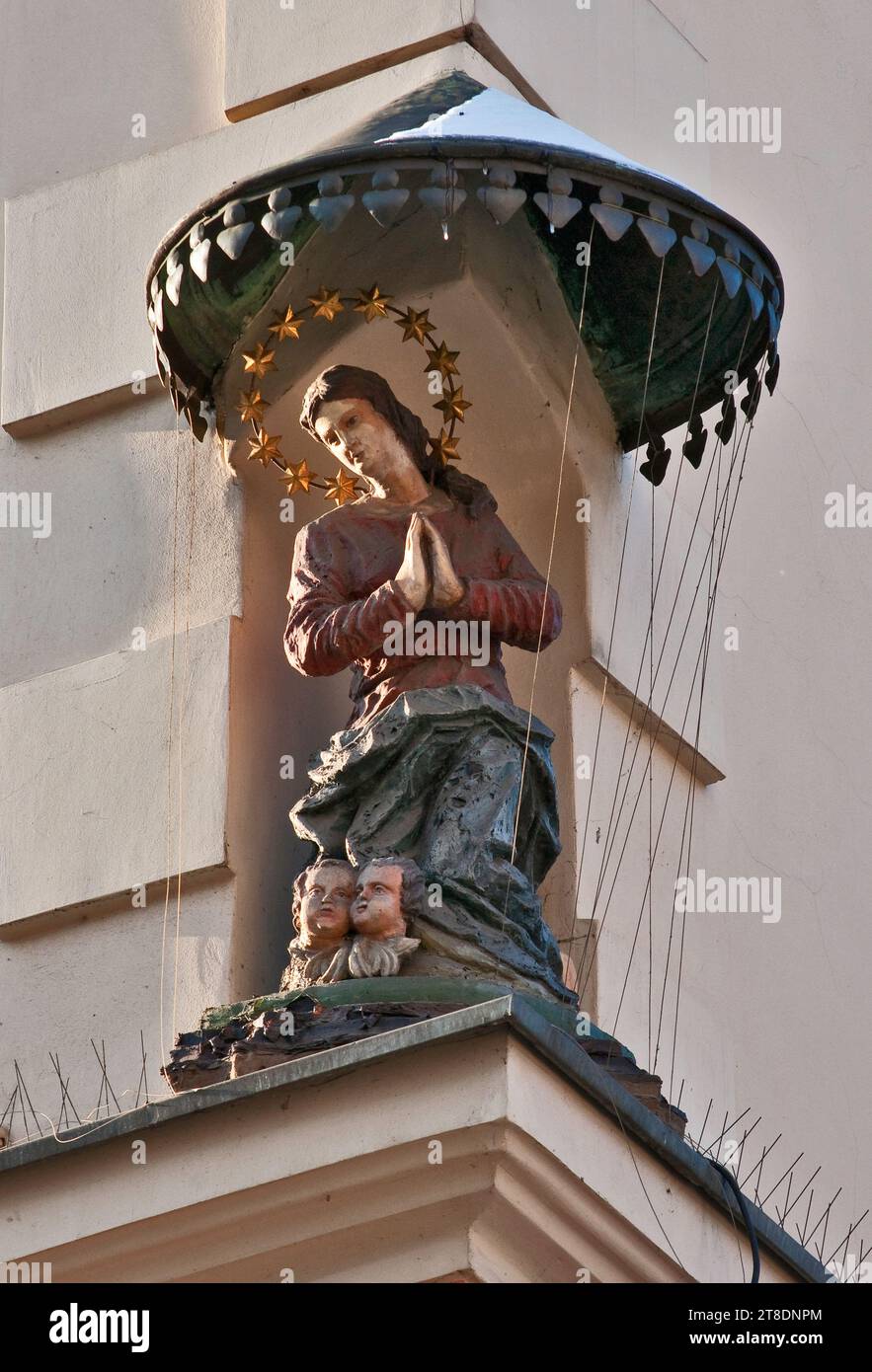 Religious shrine on Florianska Street in Krakow, Poland Stock Photo - Alamy