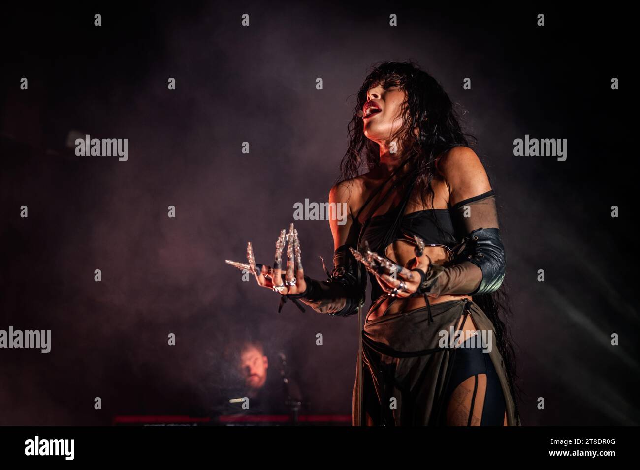 Oslo, Norway. 19th Nov, 2023. The Swedish singer Loreen performs a live ...