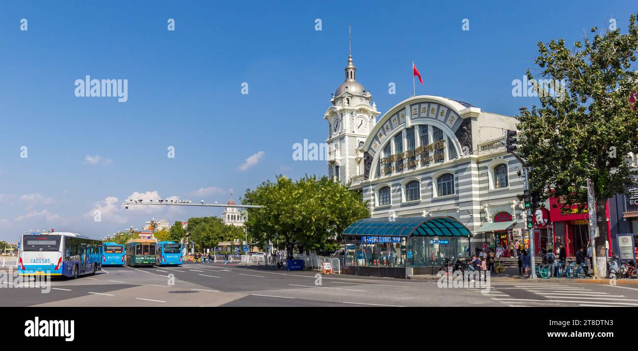 Panorama of the China Railway Museum in Beijing, China Stock Photo - Alamy