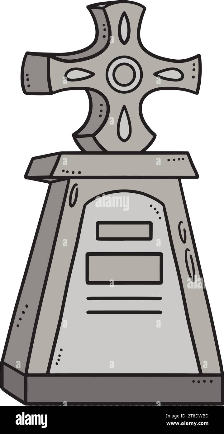 Tombstone Clipart Tombstone Grave Stock Illustrations – 34,010