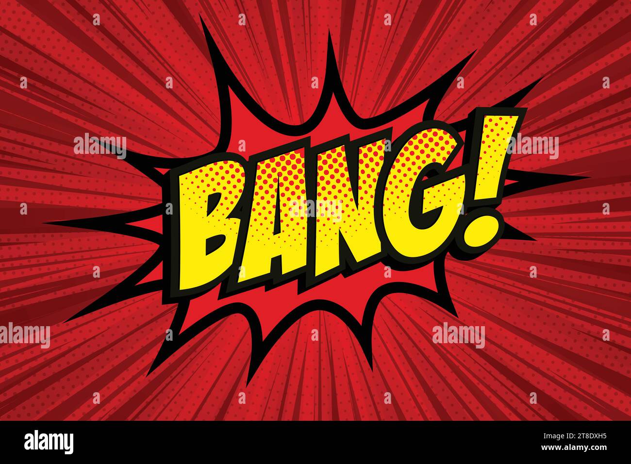 Bang cartoon hi-res stock photography and images - Alamy